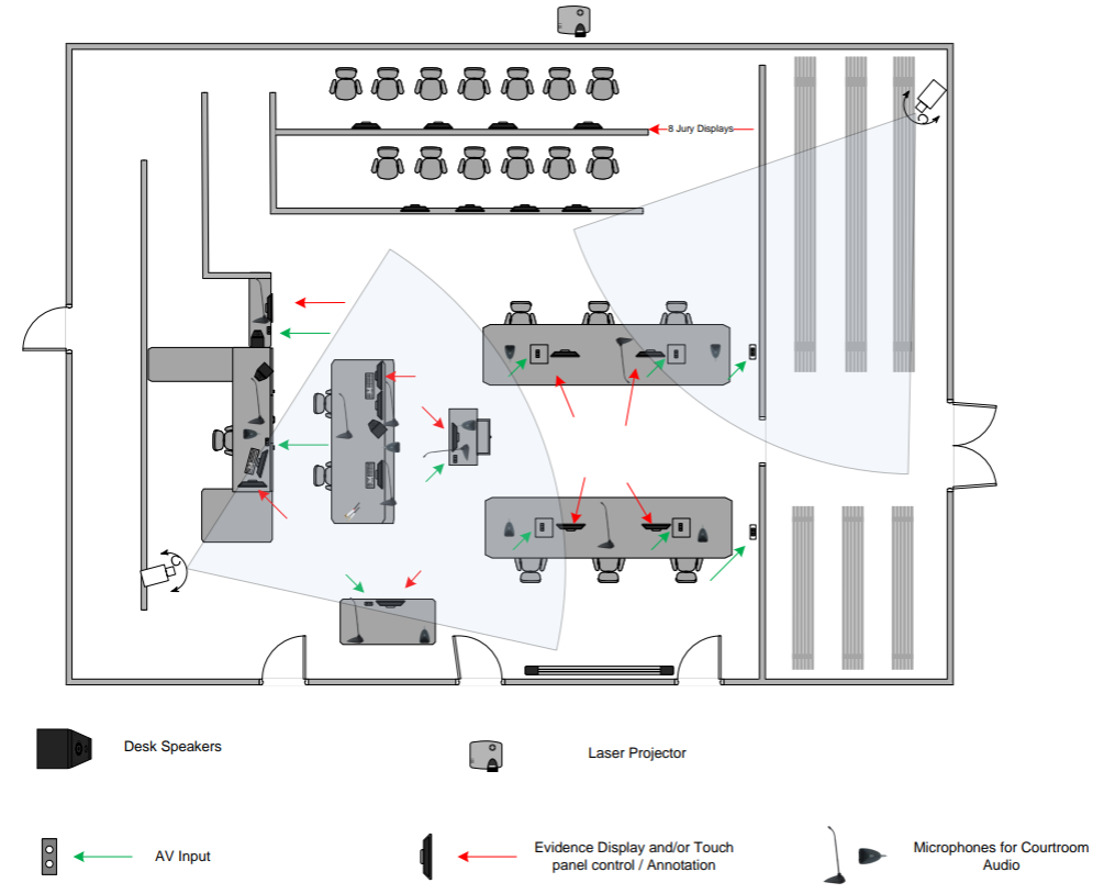 Courtroom Four – US District Judge Robert Pitman – U.S. District Court